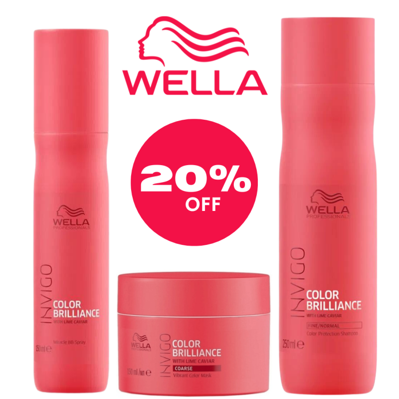 Kit Wella Brilliance Cuidado del Color – CornalinaBeauty